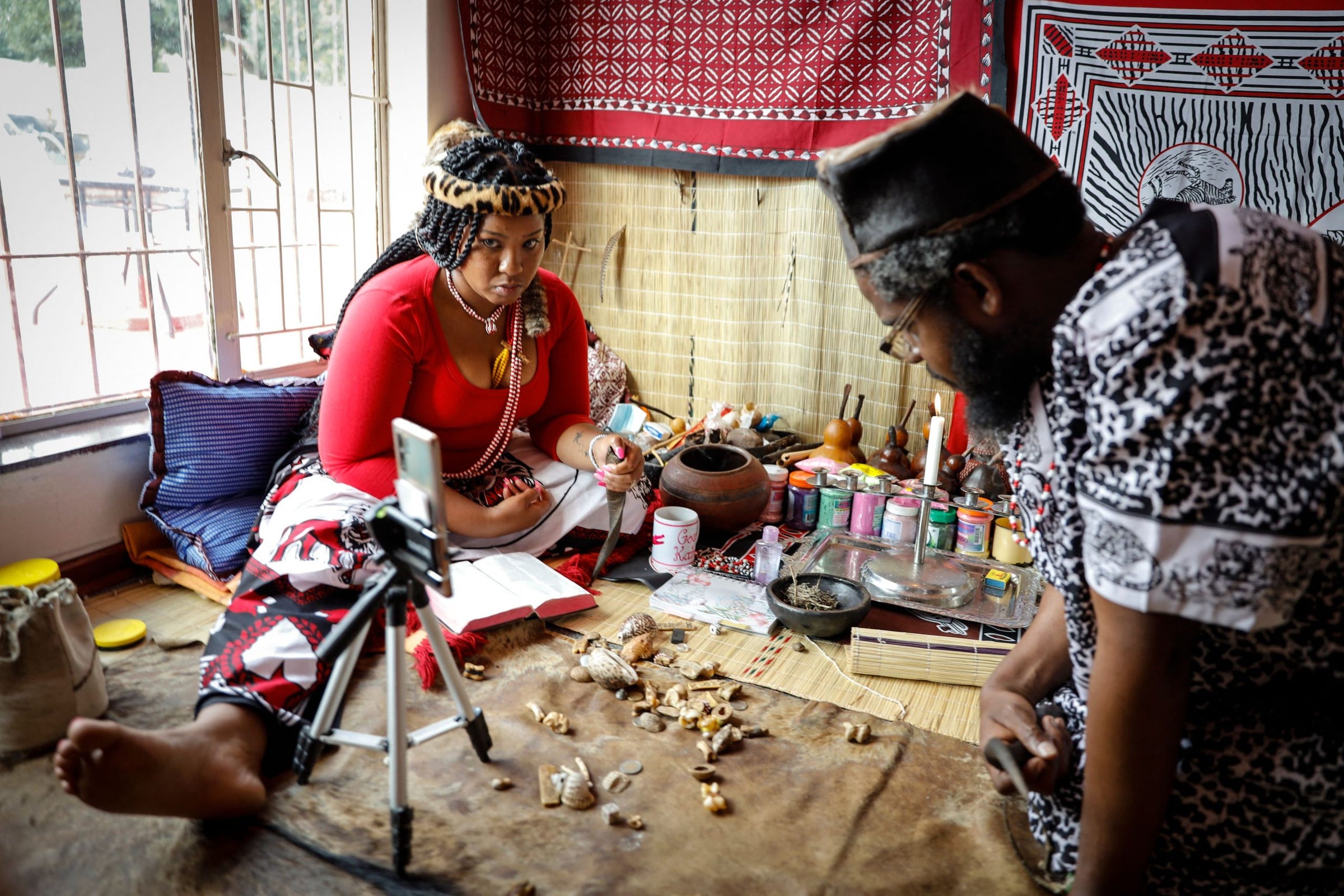 South Africa traditional healers use tech to reach people - Rest of World