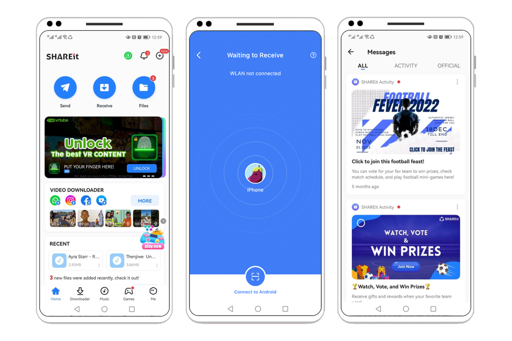 ShareIt, a file-transfer app, is in the 10 biggest apps globally - Rest ...