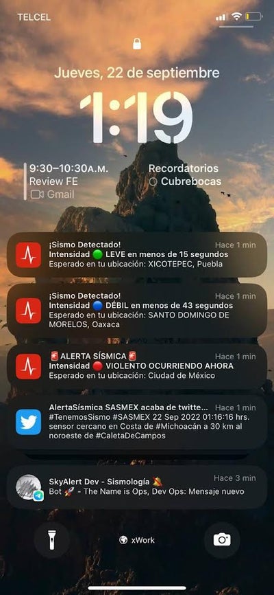 In Mexico City millions use SkyAlert app for earthquake warnings - Rest ...