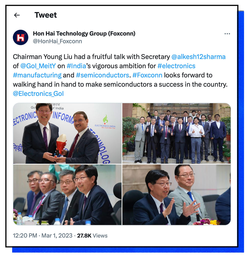 Foxconn’s whirlwind year in India - Rest of World