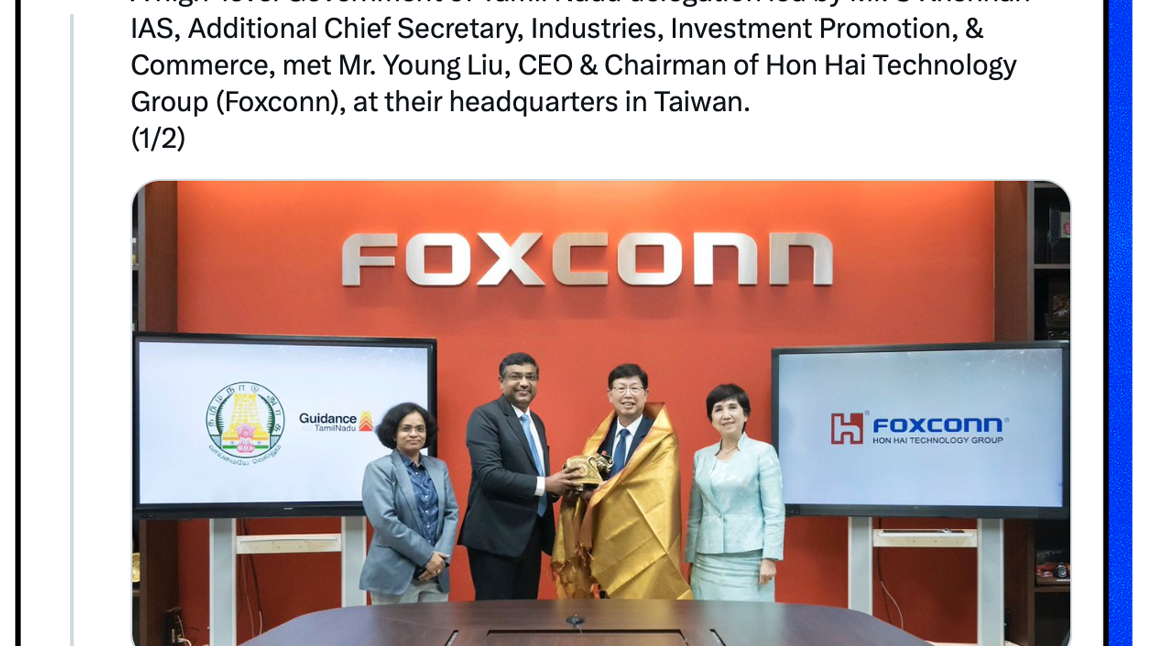 Foxconn’s whirlwind year in India - Rest of World
