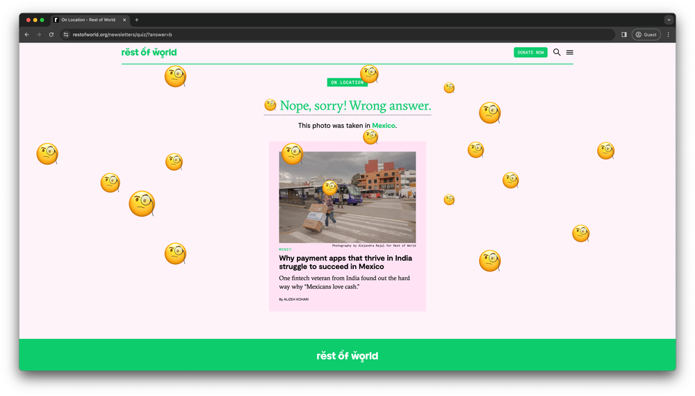 Rest of World’s Product Team looks back at 2023 - Rest of World