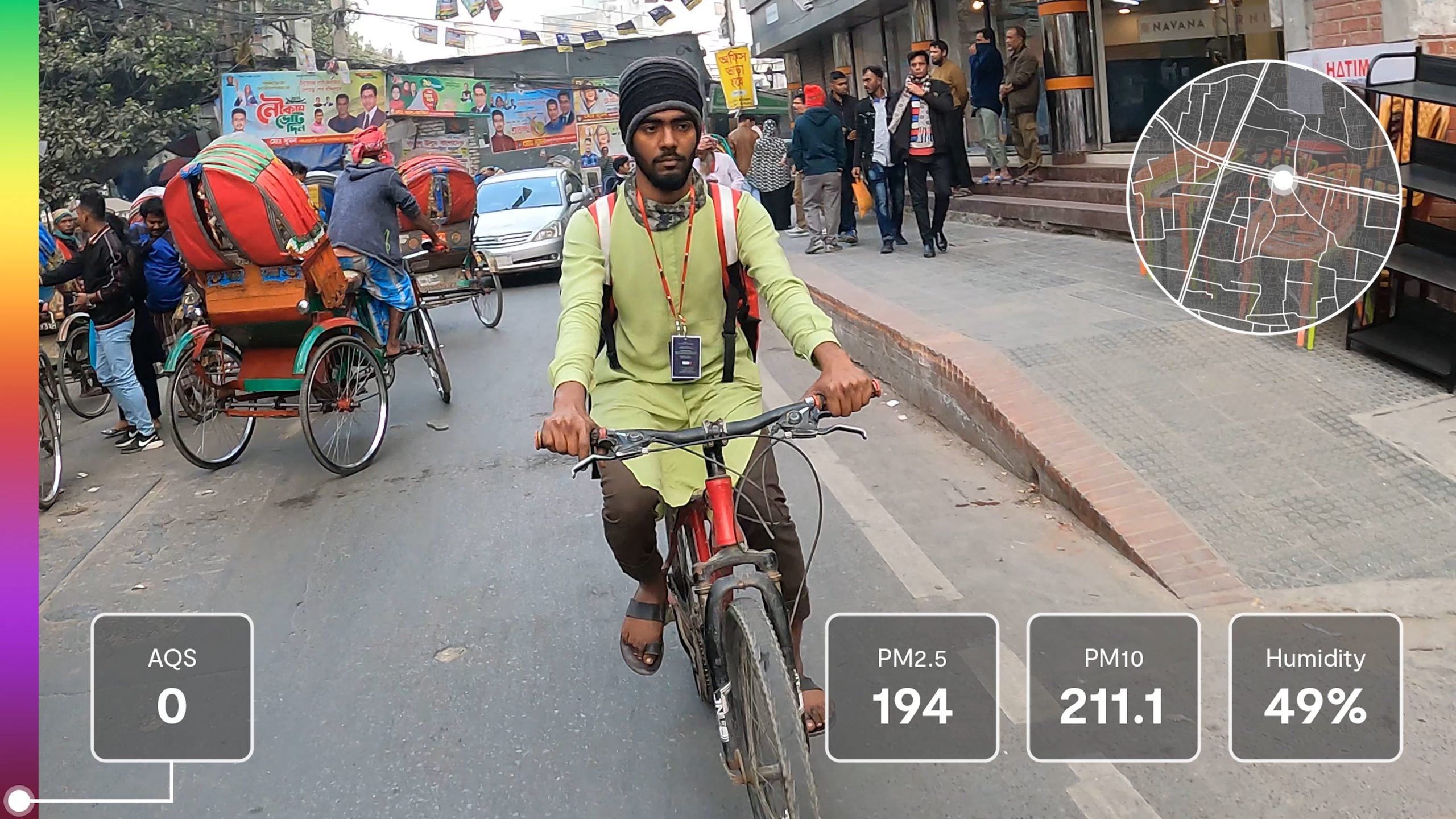 Gig workers in South Asia are suffering health impacts from pollution ...