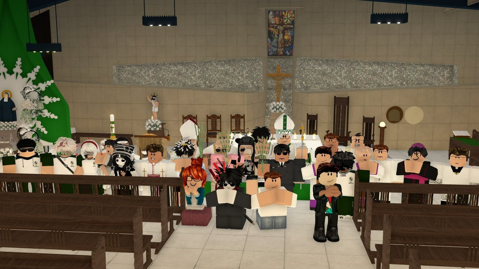Roblox Filipino Catholics replicate traditional church online - Rest of ...