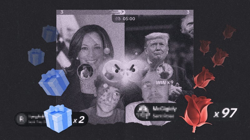 How to make money on TikTok live battle: debate the U.S. election ...