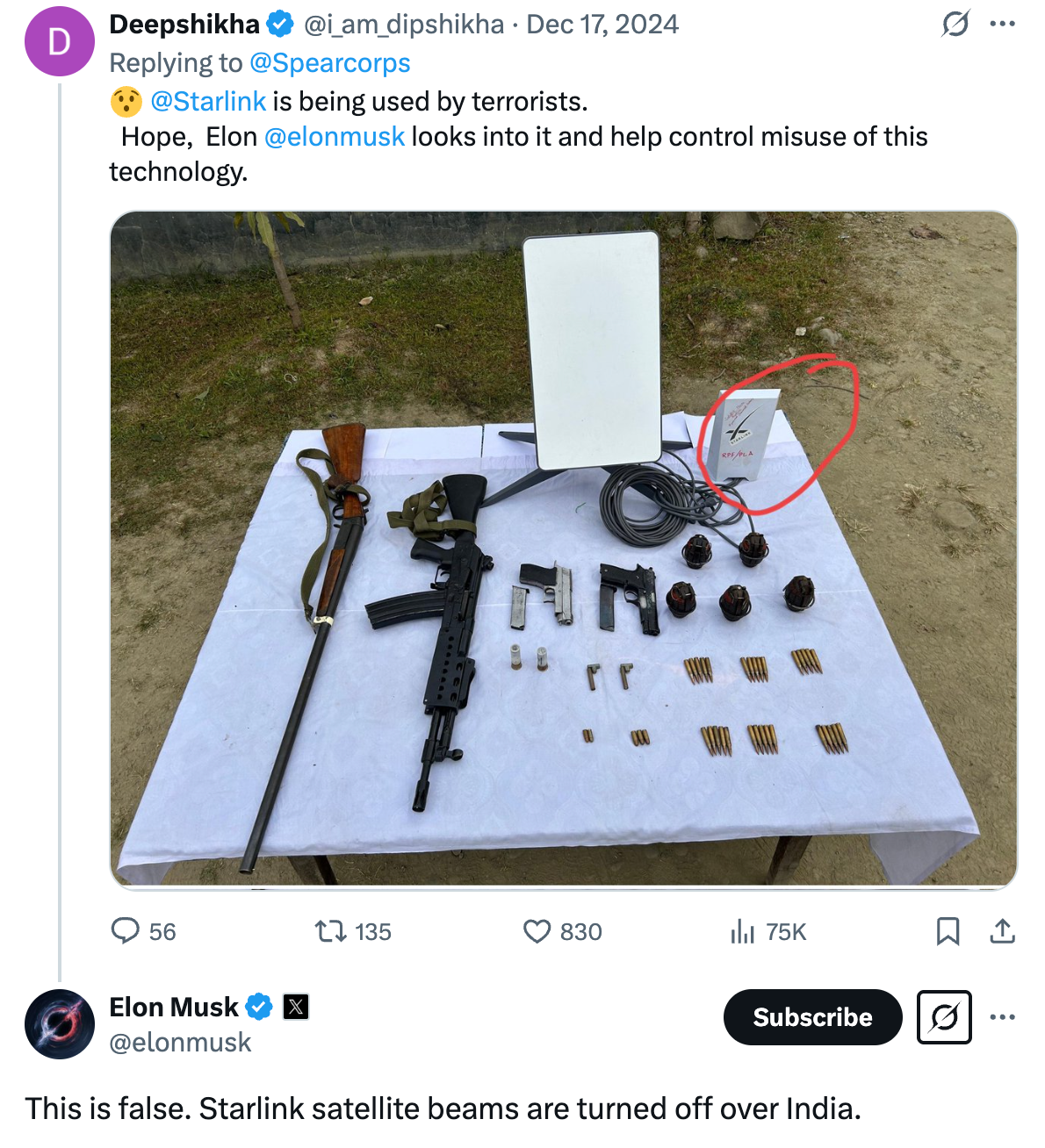 Airtel, Starlink announce India deal weeks after Musk met Modi - Rest ...