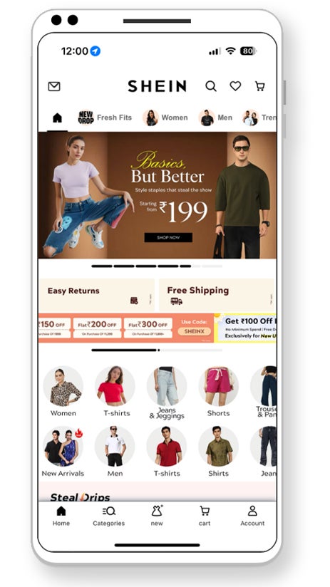 Shein India struggles to grow as Amazon, Flipkart dominate - Rest of World