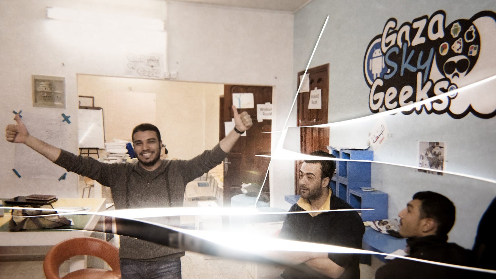 Gaza Sky Geeks rebuilds after Israeli bombing - Rest of World